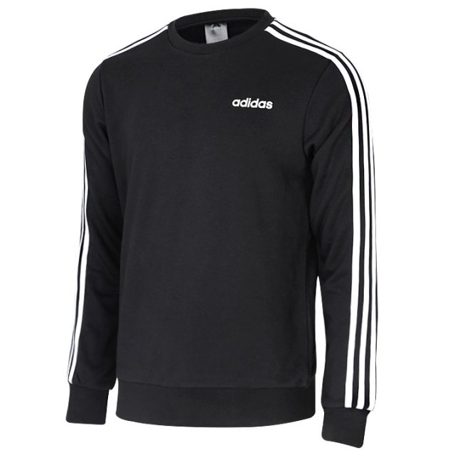 아디다스 에센셜 3S 크루 FT 맨투맨 남성 (DQ3083)