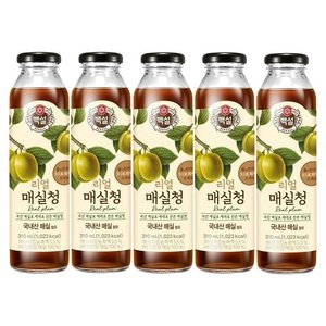 [CJ] 백설 리얼매실청 310ML x 5병
