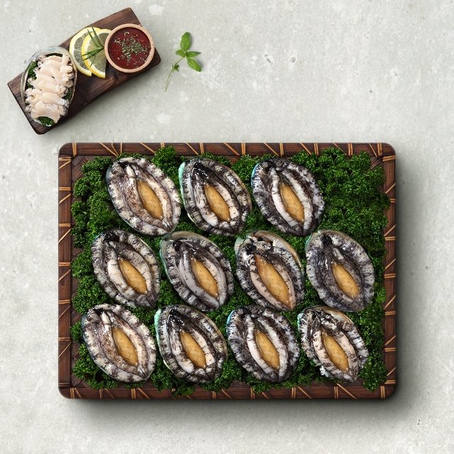 [선물세트] 명품완도전복 4-2호 1kg 11-12미