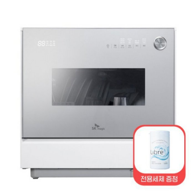 [하이마트] SK매직 트리플케어 식기세척기 DWA-19C1P (6인용/크라우드실버)