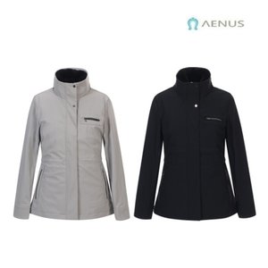 AENUS 여성 구스다운 토끼털조끼 AW19WJK005 2종세트