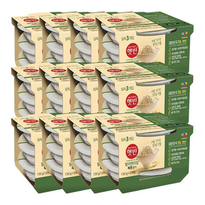 [CJ] 햇반 발아현미밥 작은공기 130G x 36개