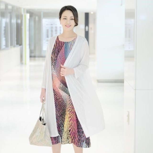 [조이마담]J2801 쉬폰 롱 가디건 엄마옷 50대60대중년여성의류 미시옷_P305415262