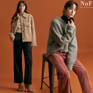 NNF 코듀로이 기모 본딩 쿠션팬츠 3종 SET