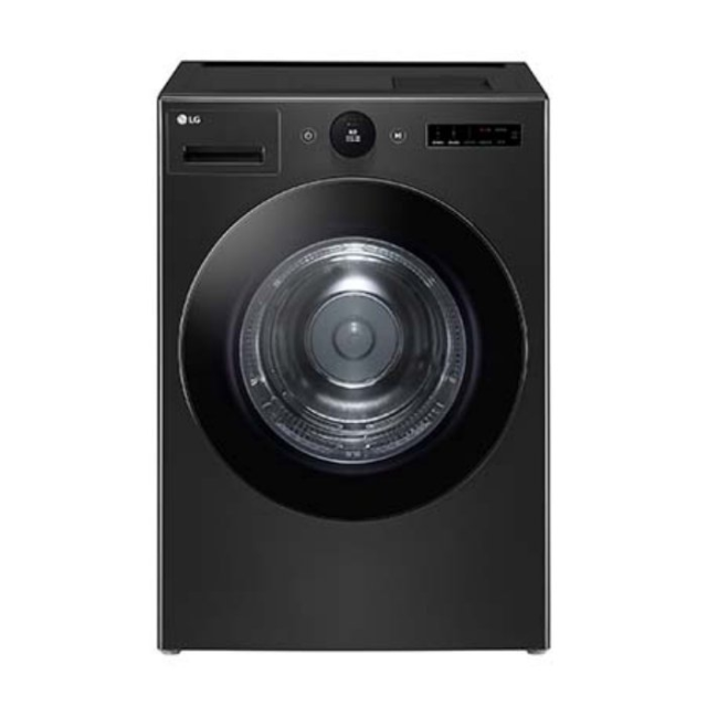 [하이마트] LG [앵글포함, 별도비용발생] 오브제 컬렉션 건조기(20kg) RD20KSQ (6모션건조, 듀얼 인버터 히트펌프, 트루스팀, 블랙)