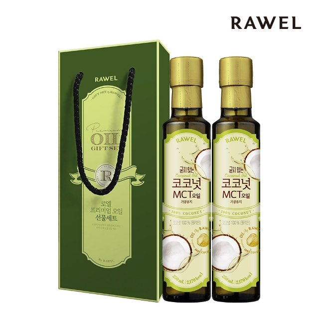 로엘 MCT 코코넛오일 선물세트 (250ml x 2병)