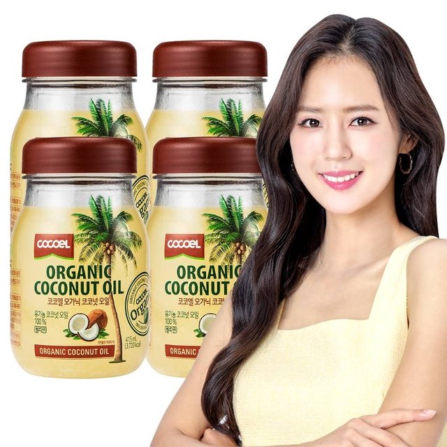 코코엘 오가닉 무향 코코넛오일 415ml 4병