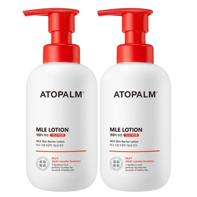 [아토팜]MLE 로션 300ml X 2개 +크림8ml 2개 + 샘플3ml 4개_P336897950