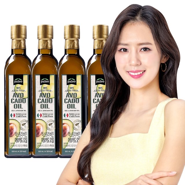 팔레오 엑스트라버진 아보카도오일 500mL 4병