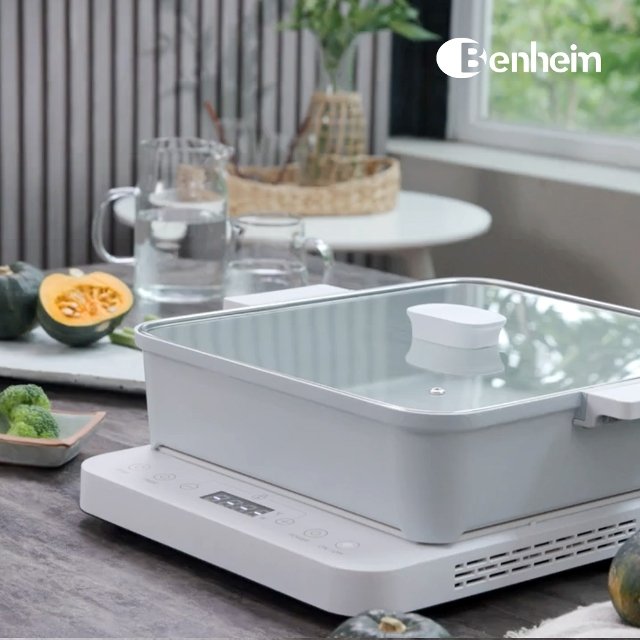 벤하임 헬시쿡 인덕션세트 BNIC-2000WH