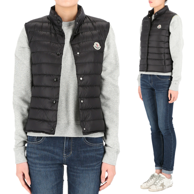 [몽클레어] 1A10200 53048 999 여성 경량 패딩 조끼
