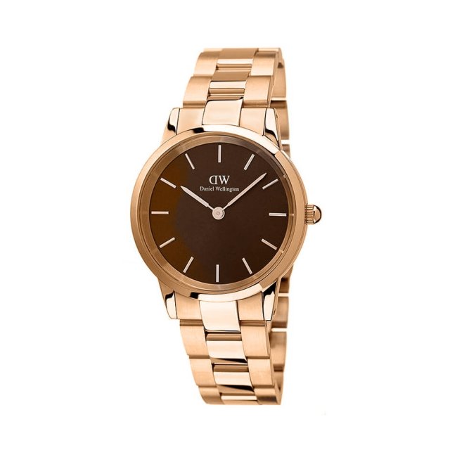 다니엘웰링턴 DW00100460 ICONIC LINK AMBER 남성 메탈 쿼츠 40mm