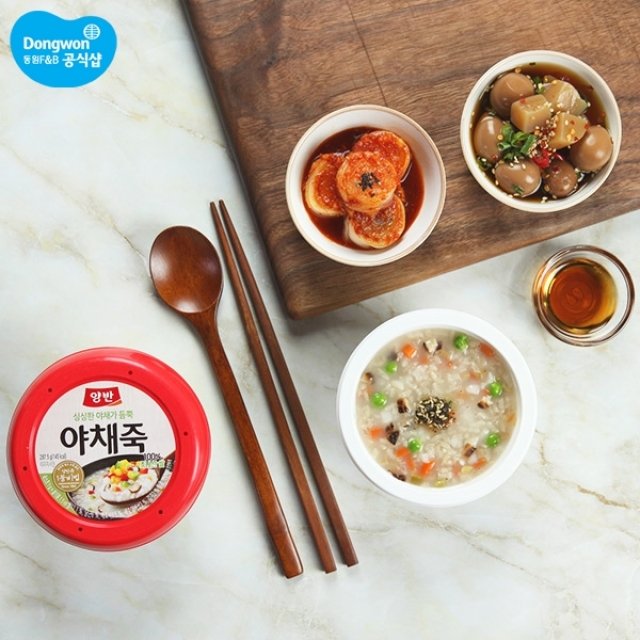 양반 야채죽 285g x 12개