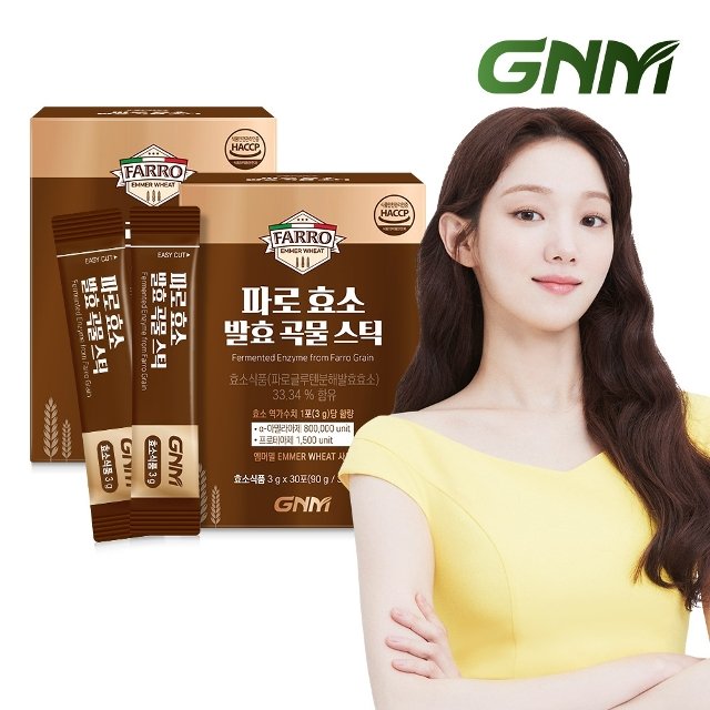 GNM 파로 효소 발효 곡물 스틱 3g x 30포 2박스(총 60포)