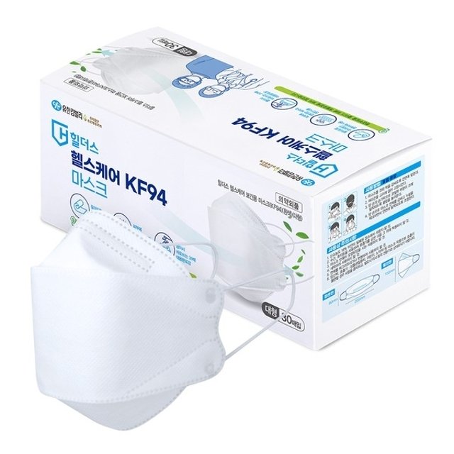 [유한킴벌리]헬스케어 국산 KF94마스크 30매 일회용_P328322380