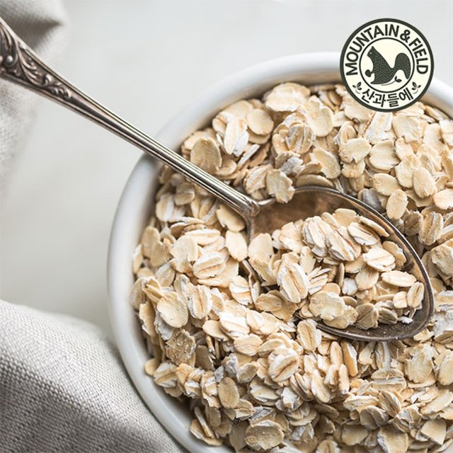 [산과들에] 오트밀(압착귀리)500gx3봉