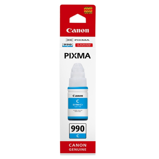 캐논 정품 잉크 GI-990 C 시안 G1910/G2910/G2915/G3910/G3915/G4910/G4911
