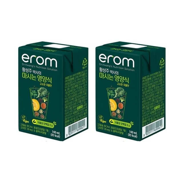 [이롬]황성주 마시는 영양식 140ml 96팩 식사대용 음료 유동식 부모님 노인 단백질_P340573827