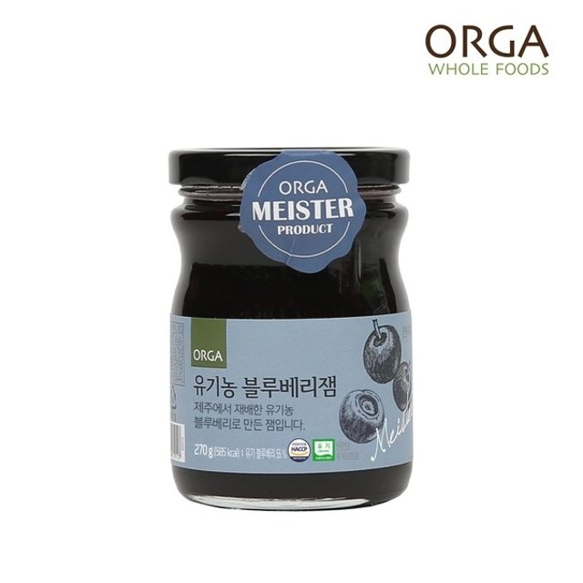 [풀무원]ORGA 유기농 블루베리잼(270g)_P346881494