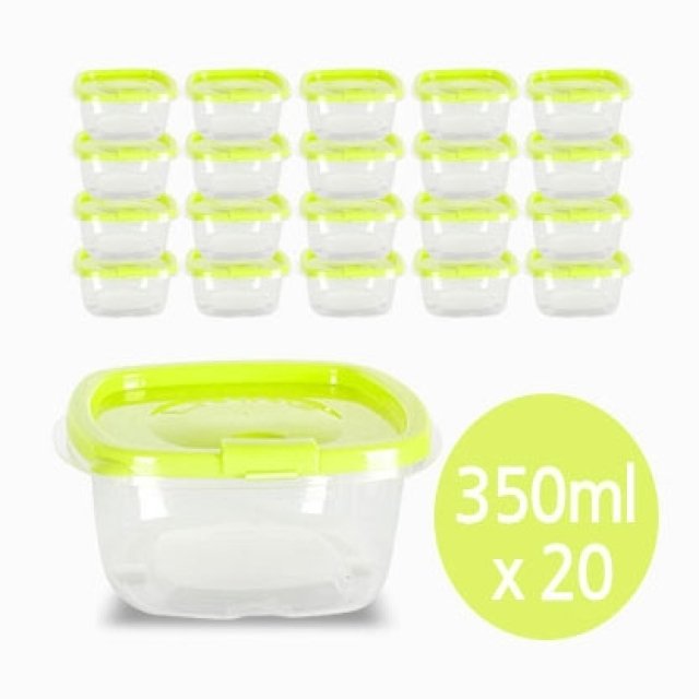 집밥전자렌지용기_350ml x 20개