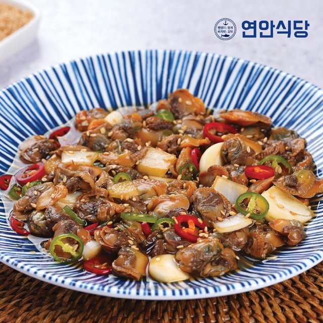 [연안식당] 꼬막장 150g 1팩 (부추/매콤/간장)