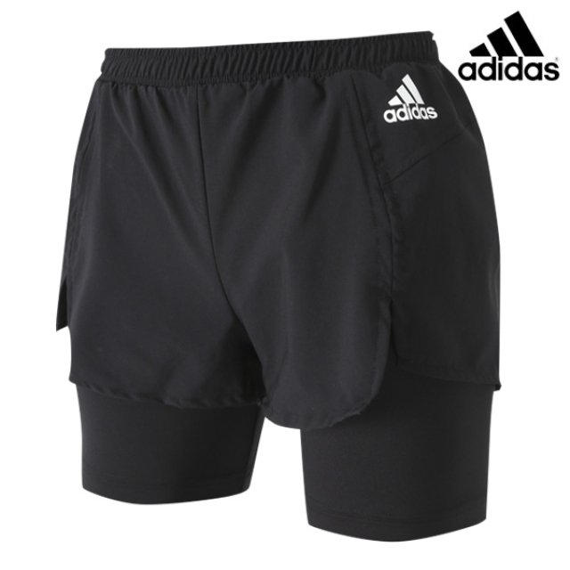 아디다스 우먼 투인원 쇼츠 (GL4033)