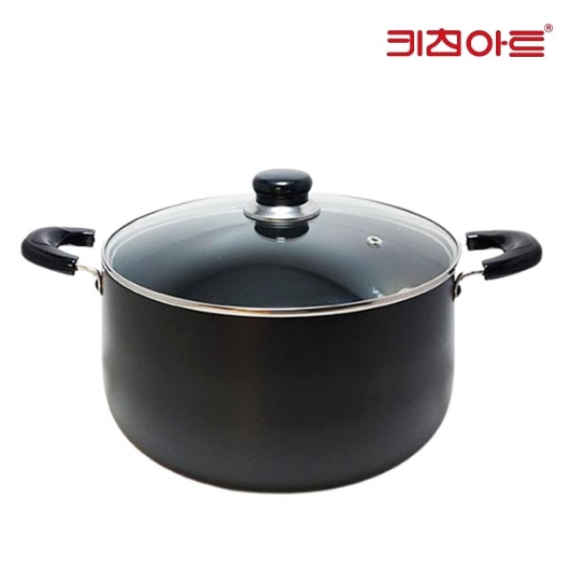 키친아트 쥬노 블랙 경질 냄비 28곰솥