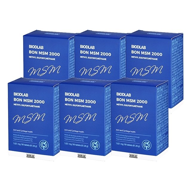 [방송에서만 6+6] 바이오디랩 본 MSM 2000 12개월분