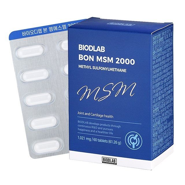 [방송에서만 6+6] 바이오디랩 본 MSM 2000 12개월분