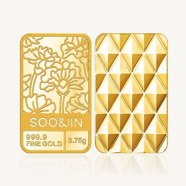 수앤진골드 카네이션 골드바 24K 순금 3.75g