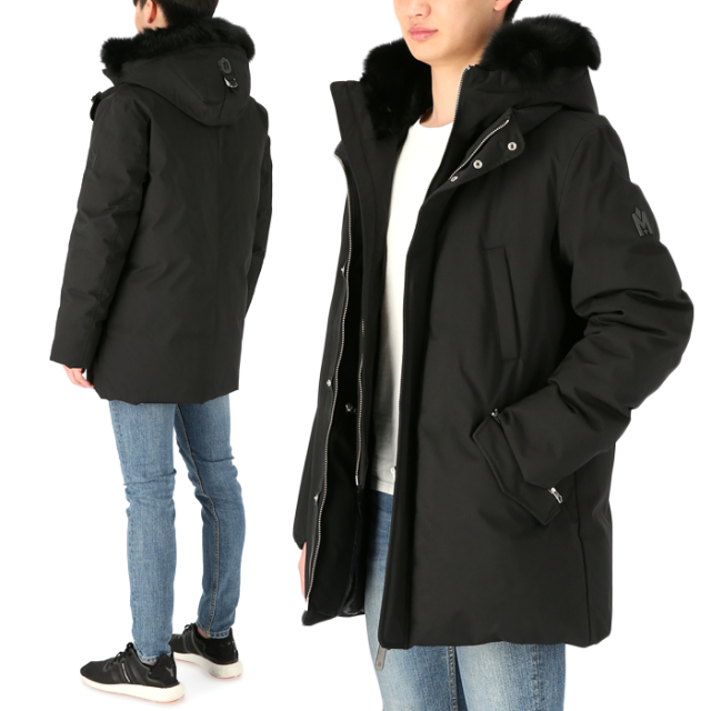[맥케이지] 애드워드 EDWARD BX BLACK BLACK 남성 폭스퍼 패딩