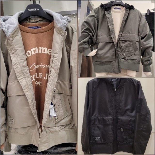 [클라이드앤]클라이드엔 남녀공용 항공점퍼-LC FLCJP351U_P313168980