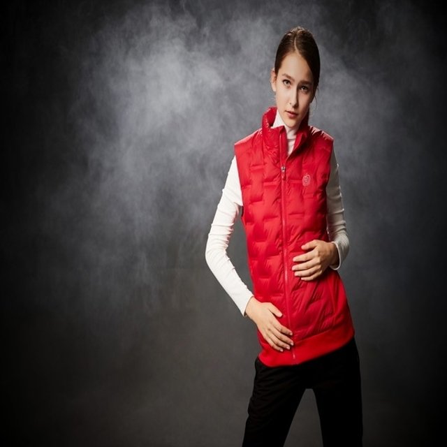 [그렉노먼]여성 라운딩 패키지 베스트 (레드)HWG19-VT401_P346087490