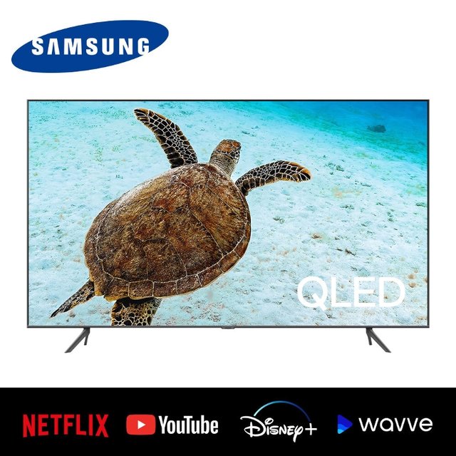 삼성전자 55Q80B QLED 퀸텀닷 4K 스마트TV UHD 55인치 139cm 지방 벽걸이형 설치비 포함