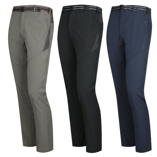 남성 사계절 웨빙벨트 등산 바지 HS-PTAM-WF802