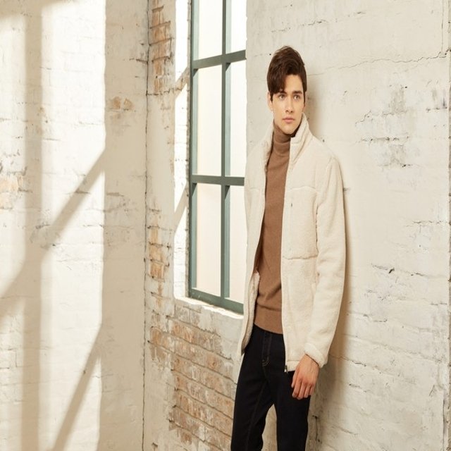 [그렉노먼]남성 플리스점퍼 (아이보리)HMG20-JP401_P346087244