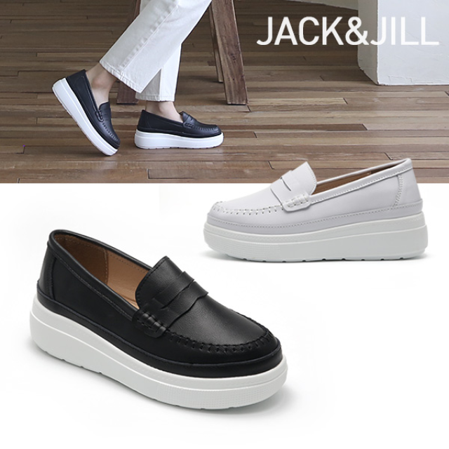 잭앤질 소가죽 클래식 슬립온(JC1566)