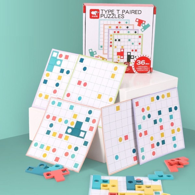 맥킨더 T자형 퍼즐 보드게임 맞추기 테트리스 유아보드게임 보드게임추천 보드게임베스트 초등p325466520