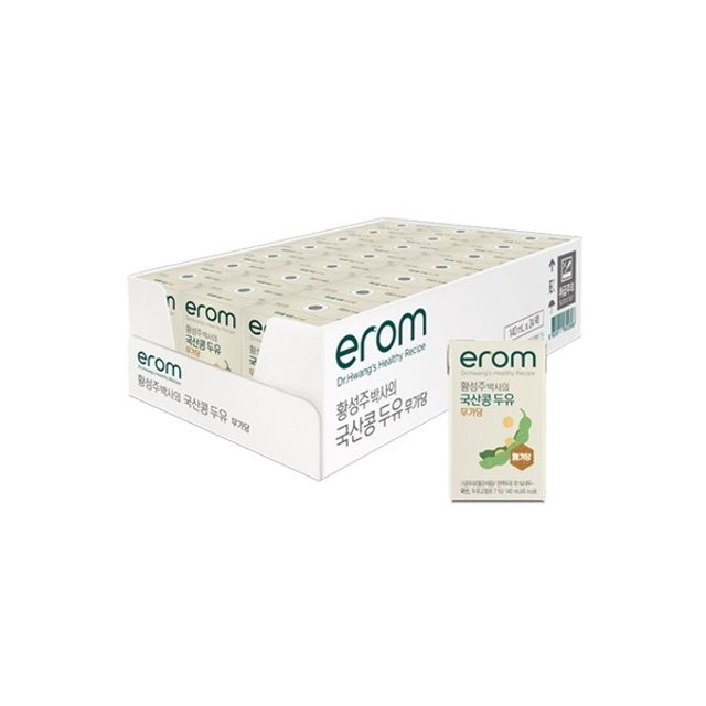[이롬]황성주 박사의 국산콩두유 무가당 140ml x 24팩_P335618093