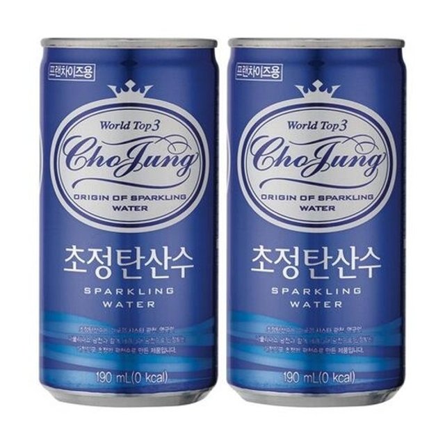 [일화]초정탄산수 190ml x 60캔 탄산음료_P336781133