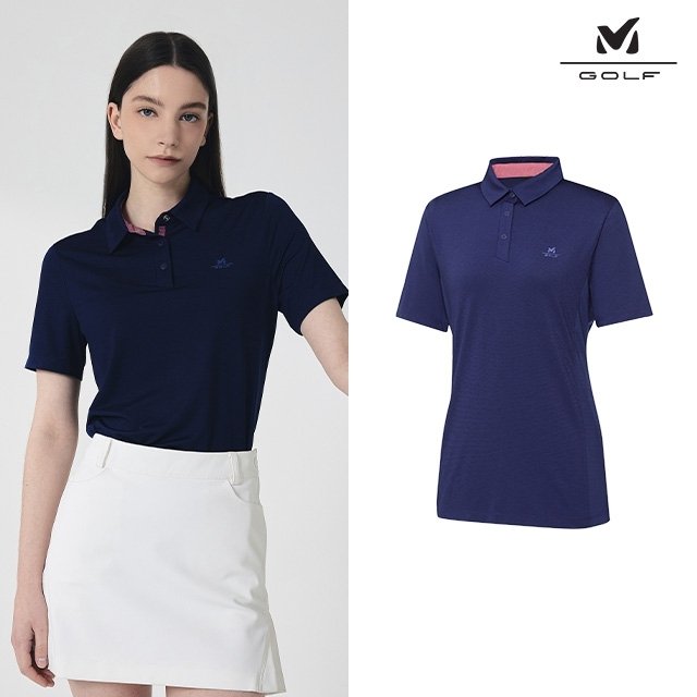 [최.종.가]밀레골프 24SS 역.대.최.저,가! 아이스쿨 에어홀 카라티 셔츠 3종, 여성