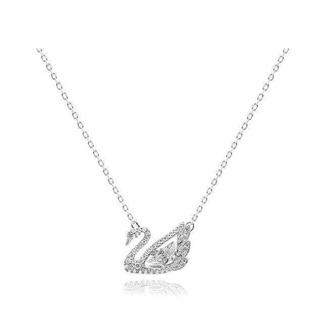 스와로브스키 5514421 Dancing Swan 스완 목걸이