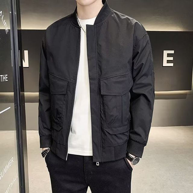 남성자켓 남자자켓 깔끔한외투 편한외투 여행용옷 (WC514DE)