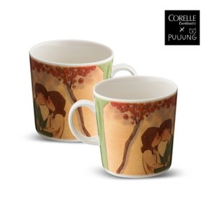 [코렐] 퍼엉 러브 머그 320ml 2p
