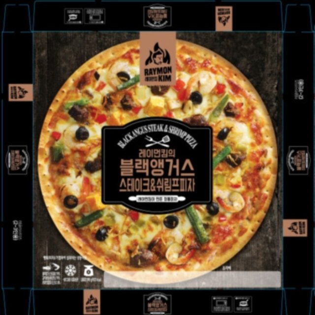 레이먼킴피자 스테이크앤쉬림프 395g x 4팩