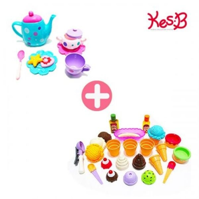 [캐스B]스윗트릿골라먹는아이스크림+티파티티컵세트_P335439350