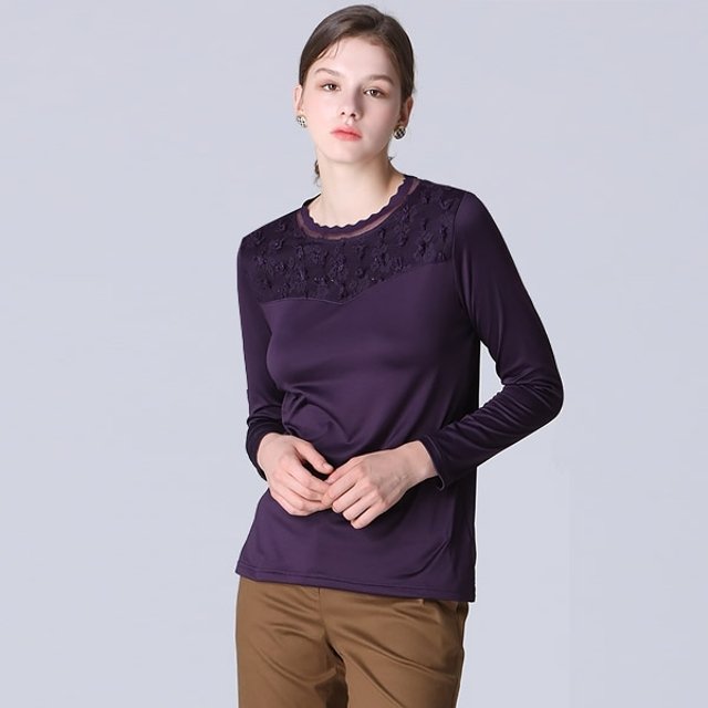 [르오트]4SET 벨라 기모 레이스 블라우스 4종세트_P331308261