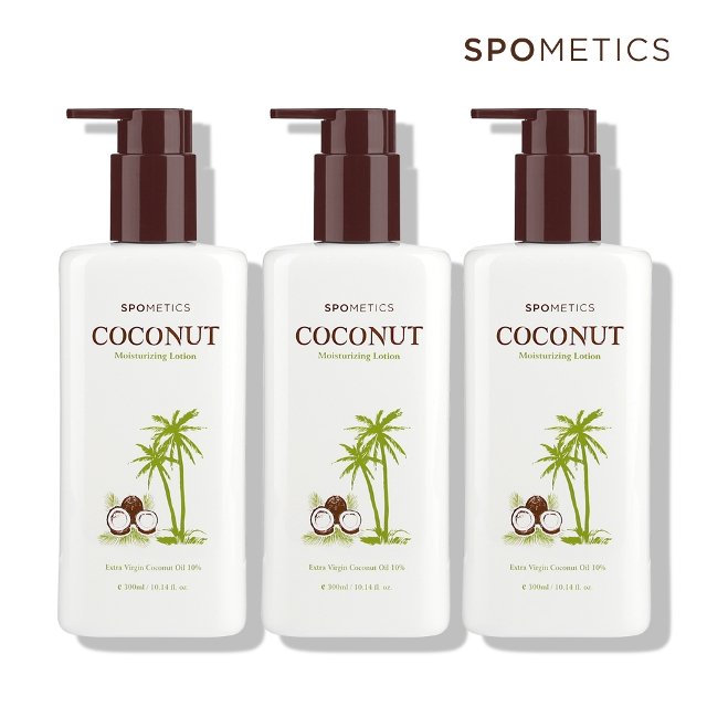 [스포메틱스] 코코넛 모이스춰라이징 로션 300ml * 3ea