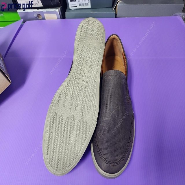 에코 패션 스니커즈 로퍼 가죽 가벼운 신발 EU41 빈티지가죽