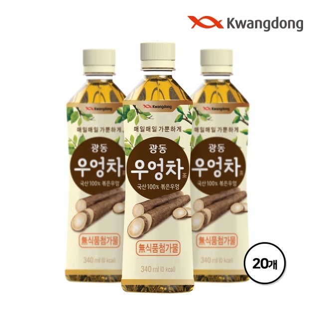 광동 우엉차 340ml x 20병